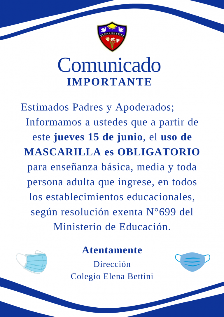 Documento A4 Comunicado Importante Corporativo Azul y Blanco ...